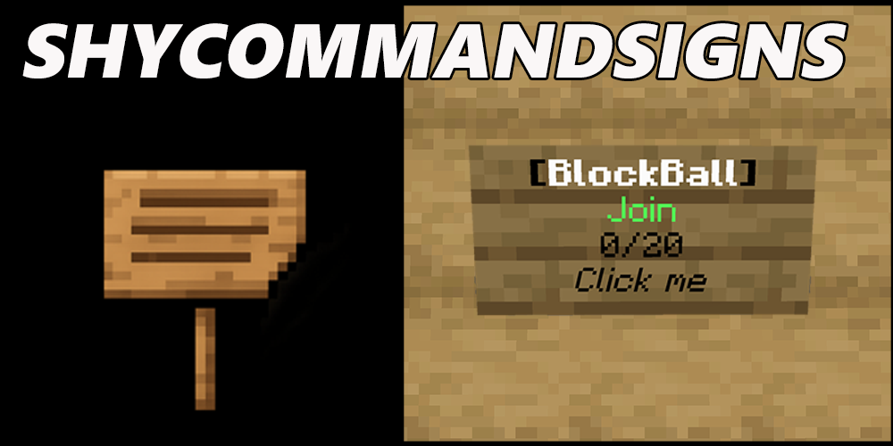 ShyCommandSigns [Signs|Commands|GeyserMC|Folia|1.21.8] - Speedgot